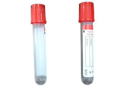 China Vacuum Blood Collection Tube Red Plain No Additive Stock Available 13*75mm for sale