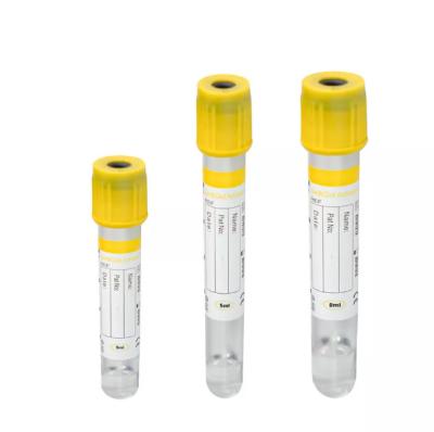 China Hospital Gel Clot Blood Collection Tube Plastic Glass SST Medical Serum Separating for sale