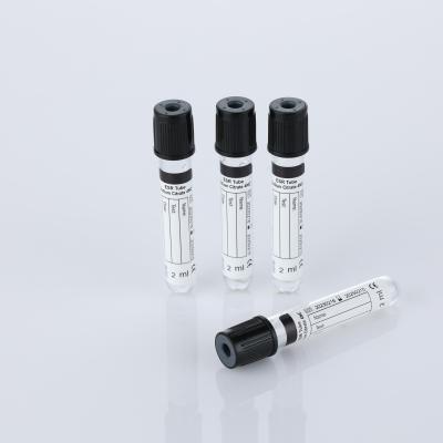 China Medical Disposable Vacuum Blood Collection ESR Tube Sodium Citrate 1:4 for sale