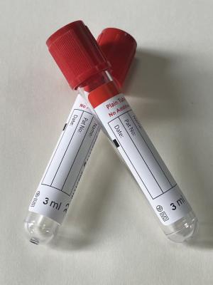 China No Additive Vacuum Tubes (Red Top) for Clotted Blood Samples for sale
