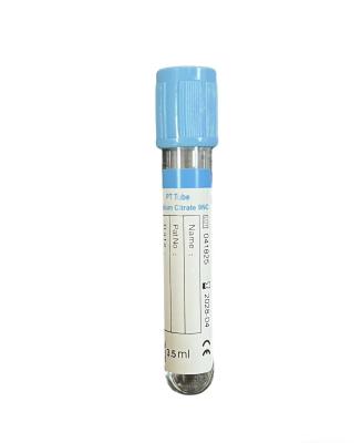China Ready-to-Use PT/INR Blood Collection Tubes - 3.2% Sodium Citrate for sale