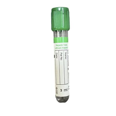 China Green Top Plasma Tubes: Lithium Heparin Anticoagulant for STAT Testing for sale