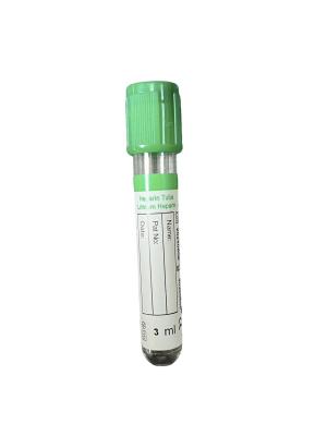 China Lithium Heparin Plasma Tubes for Unparalleled Electrolyte Stability for sale