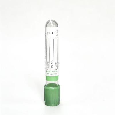 China Green Top Li-Heparin Tubes: Immediate Centrifugation for Critical Care Testing for sale