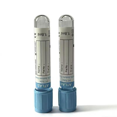 China Sodium Citrate Vacuum Tubes (1:9): Essential for Warfarin Monitoring & Coagulation Panels for sale