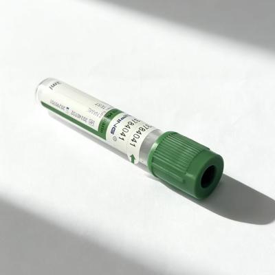 China Sodium Heparin Tubes with Push-Down Safety Cap: One-Handed Sealing for Lithium Monitoring for sale