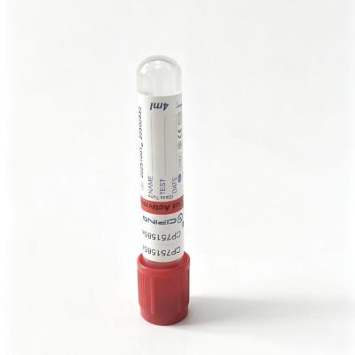 China Red Top Serum Vacuum Tubes: No Additive, Maximum Versatility for Blood Bank & Reference Labs for sale