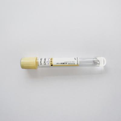 Cina Alto cappuccio vacuum blood colletion tube di giallo della metropolitana del gel di stabilità e dell'attivatore del grumo in vendita