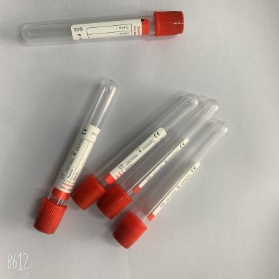 Chine Tube en verre médical 13X75 de sérum de plaine d'animal familier d'essai sur prélèvement de laboratoire à vendre