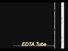Metropolitana degli ED della raccolta del sangue di vuoto con il cappuccio porpora 1ml - 10ml