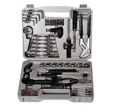 China 141 pcs auto emergency kit ,with PVC tape ,pliers ,wrench ,hammer ,hex key,fasteners for sale