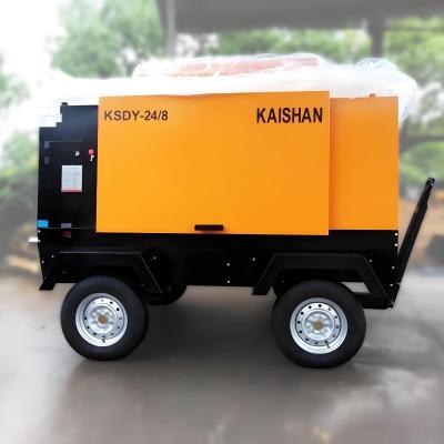 China Geschikt voor duurzame en krachtige mobiele luchtcompressoren in mijnbouw, diepe putten, enz. Te koop