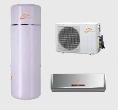 China hot water +heating+cooling home use air source heat pump  Rotary compressor  4.9KW  home use heat pump for sale