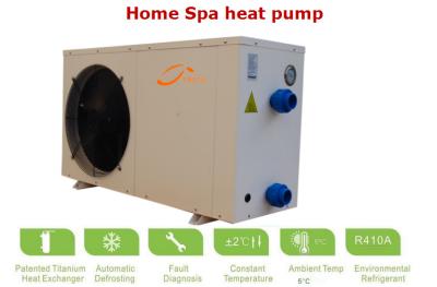 China 220/1/50 power supply 4.8kw heating capacity home spa swiming pool heat pump for sale
