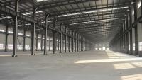 China Custom Steel Structure Warehouse with Large Span Design - H-Section Beams & Galvanized C/Z Purlin Construction for sale