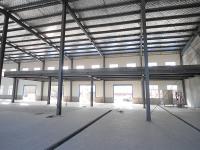 China Customized Painted Steel Structure Warehouse with Q235/Q355 H-Section Beams and Custom Dimensions for sale
