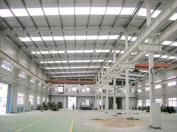 Quality Welded H Section Steel Prefabricated Building For Custom Warehouse Workshop for sale