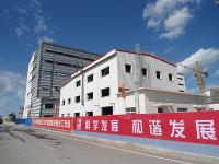 China Modular Prefab Steel Structure Industrial Building with Q355B H-Section Steel and 5-20 Ton Crane Capacity for sale
