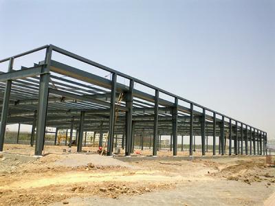 Cina Progettazione su misura fabbrica edifici in acciaio prefabbricati galvanizzati a caldo in vendita
