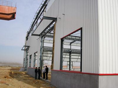 Cina Fabbrica di fabbrica di strutture in acciaio personalizzate Verniciate a caldo galvanizzate in vendita