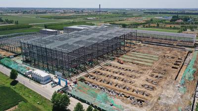 China Easy Assemble Steel Structure Workshop GB Standard Steel Shed Workshop for sale