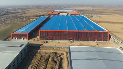 China Easy Assemble Steel Structure Workshop GB Standard Steel Shed Workshop for sale