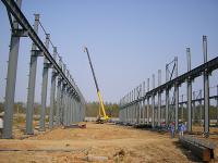 China 30x80 Heavy Steel Structure Building with Q235/Q355 H-Section Frame and Custom 3D Design Services for sale