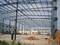 China Customized Prefabricated Steel Building Structures - Q355 Steel Frame with Large Span Design for Industrial Applications for sale