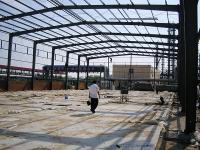 China Customized Prefabricated Steel Building Structures - Q355 Steel Frame with Large Span Design for Industrial Applications for sale