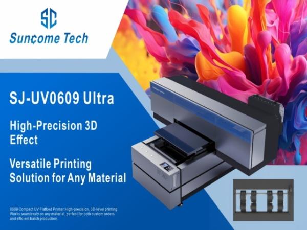 Quality UV Flatbed Printer 600mm*900mm Industrial Print Head Print On Demand Custom for sale