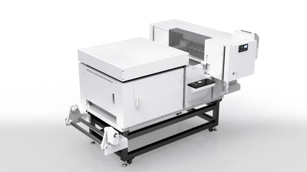 Quality 600mm 60cm Wide Fully Automatic DTF Printer With Integrated Powder Shaking, for sale