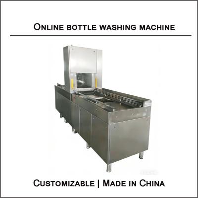 China Customized Lab Animal Equipment 15KW Online Bottle Washer Machine for sale