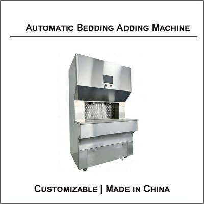 China Laboratory Automatic Bedding Machine For Experimental Animal Cages for sale
