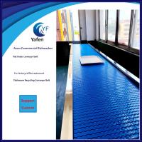 Quality Flat Type Meal Collection Conveyor Chain Plate Curved Conveyor Round Belt for sale