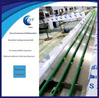 Quality Tableware Round Curved Conveyor Belt For Factories Office Buildings Restaurants for sale