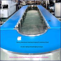 Quality Commercial Kitchen Tableware Recycled Food Packaging Conveyor Belt Round Belt for sale