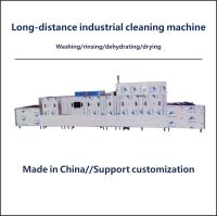 Quality Food Factory Industrial Cleaning Machine Fruit Plate Washing Machine 1-3m/min for sale