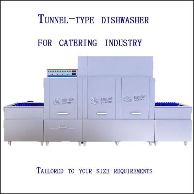 China Intelligent Commercial Dishwasher Large Business Dishwasher For Catering Industry for sale