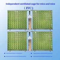 China Double Sided IVC Individually Ventilated Cage System High Density Mouse Breeding Rack 60 Cage Capacity for sale