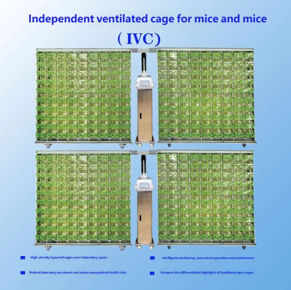 Quality Double-sided IVC Individually Ventilated Cage System High Density Mouse Breeding for sale