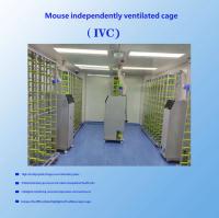 China Double Sided IVC Individually Ventilated Cage System High Density Mouse Breeding Rack 60 Cage Capacity for sale