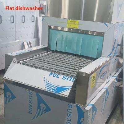 China Large Horizontal Commercial Dishwasher, Continuous Automatic Dishwashing Equipment for Chain Restaurants, Factories and Canteens for sale