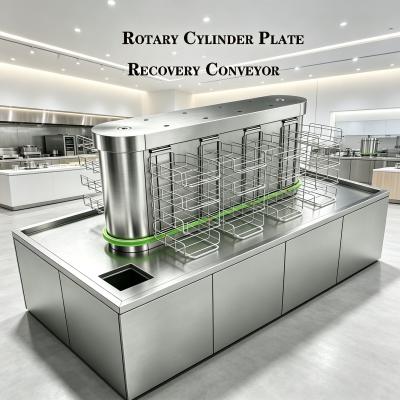 China Custom Tableware Rotary Turner & Supporting Tableware Washing Equipment, Commercial Dishwashers for Commercial Kitchens for sale