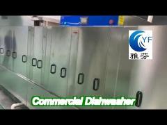 flat commercial dishwashing equipment tableware dinner plates cleaning machine