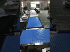 Chain plate conveyor for dishwashers, chain plate conveying lines dedicated to food processing