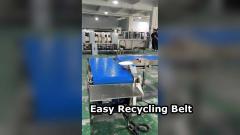 Flat conveyor belt