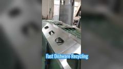 Circular Belt Tableware Recycling Conveyor Belt