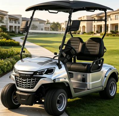 China Streamlined Electric Utility Cart 2 Seats Cargo Bed MacPherson Front Suspension Solid Rear Axle Rust Proof Chassis for sale