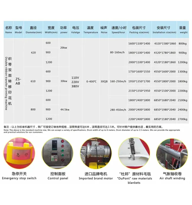 Textile Transfer Printer Suppliers