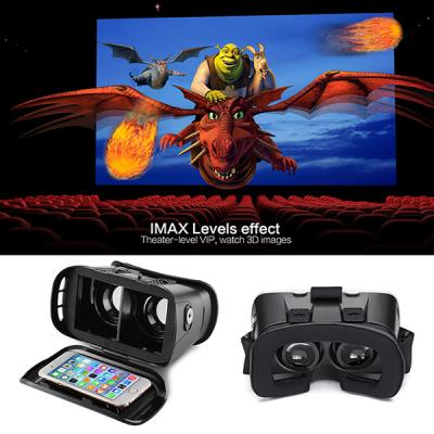 China VR Virtual Reality 3D Glasses Google Cardboard for Mobile Phone 3D VR Box for sale